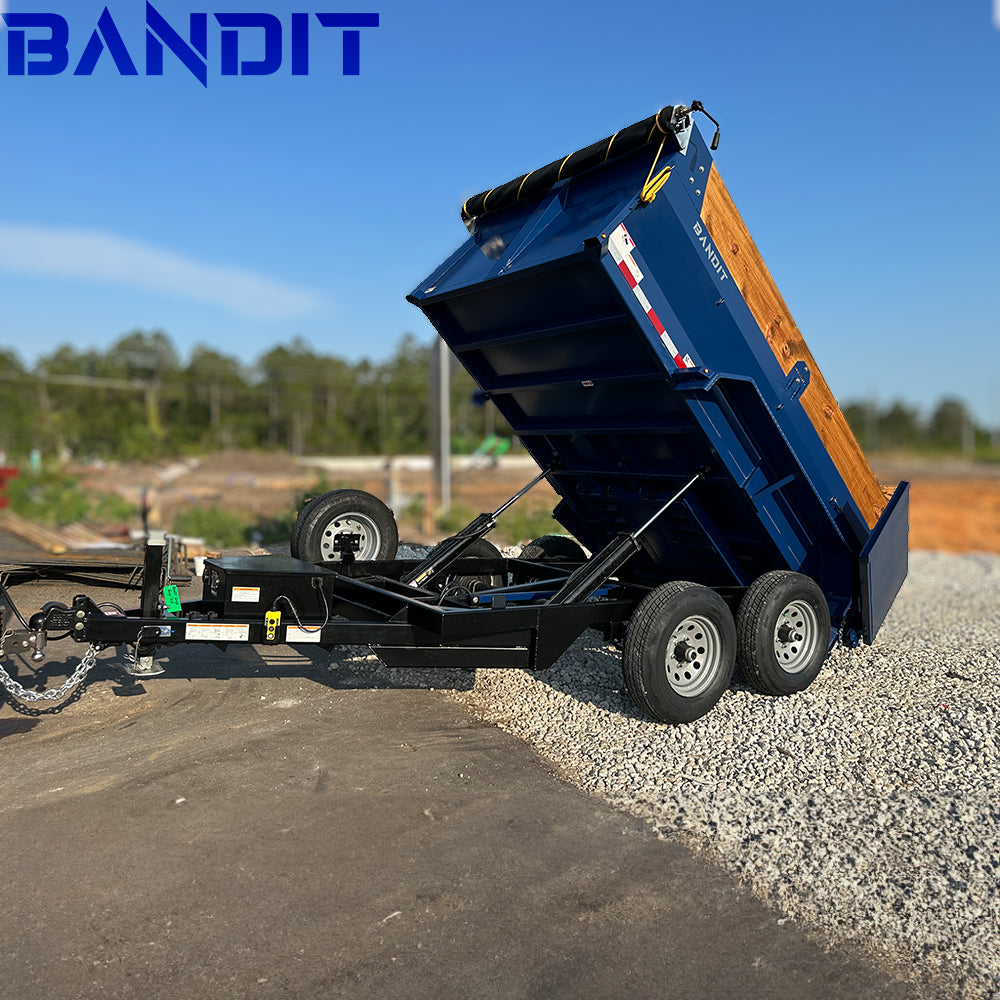 Dump Trailer, 6' x 10' Heavy Duty